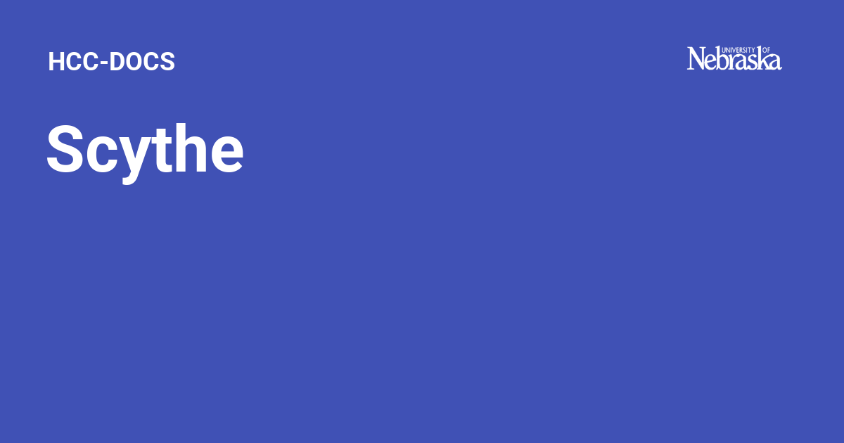 Scythe - HCC-DOCS